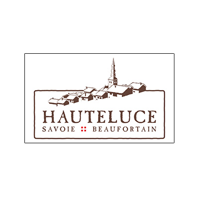 Autocollant Logo Hauteluce - Souvenirs des Alpes