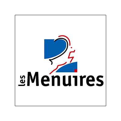 Autocollant Logo Les Menuires - Souvenirs des Alpes