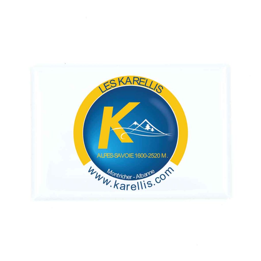 Magnet Logo Les Karellis - Souvenirs des Alpes